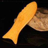 China Yellow Wood Gua Sha Board for Traditional Chinese Medicine for sale
