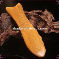 China Yellow Wood Gua Sha Board for Traditional Chinese Medicine for sale