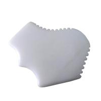China Massager 2024 Design Natural White Jade Gua Sha Board for Scraping Therapy Stone Tools Massager for sale