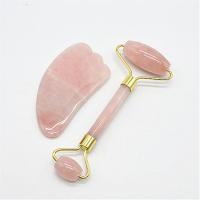 China Body Massage Area Musical Function Gua Sha Scraper Skin Jade Quartz Rose Face Facial Massager with Onsite Training for sale