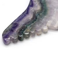 China Natural Scraping Massager Tools Fluorite Jade Gua Sha Board OEM ODM for Tools Massager for sale