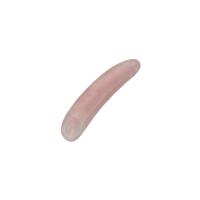 China Reduce Puffiness with Curved Cosmetic Spatula and Mini Rose Quartz Eye Cream Applicator on Face Gua Sha Massage Stick for sale