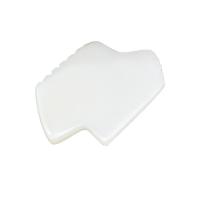 China Avaiable Logo Natural White Jade Gua Sha Scraping Therapy Guasha Tools For Body Face Massage With Infrared Physiotherapy for sale