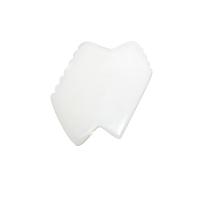 China Avaiable Logo Natural White Jade Gua Sha Scraping Therapy Guasha Tools For Body Face Massage With Infrared Physiotherapy for sale