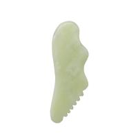 China Custom Natural Xiuyn Jade Guasha Tool Stone Scraping Massage Gua Sha Board For Beauty with Certificate and Customized Logo for sale
