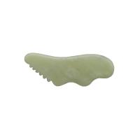 China Custom Natural Xiuyn Jade Guasha Tool Stone Scraping Massage Gua Sha Board For Beauty with Certificate and Customized Logo for sale