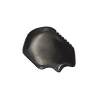 China Black Gua Sha Massage Bian Stone Face Massage for Therapists for sale