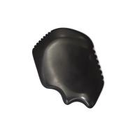 China Black Gua Sha Massage Bian Stone Face Massage for Therapists for sale