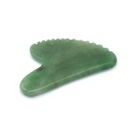 China Heart Shape Green Aventurine Guasha Massager 100% Natural Jade Aventurine Gua Sha With Private Label for sale