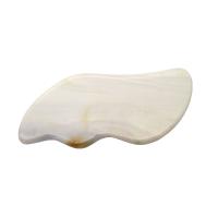 China 7.5*6.5cm Natural Grey Agate Gua Sha Tools for Scraping Massage Massager Properties for sale