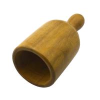 China Yellow Wooden Guasha Massage Cupping Set Wood Threapy Gua Sha Body Tools Wooden Health Massager Tools with Musical Function for sale