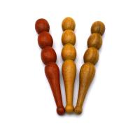 China Properties Massager Wooden Hand-Held Acupressure Massage Pen-Manual Facial Reflexology Tool for Deep Tissue Relaxation for sale