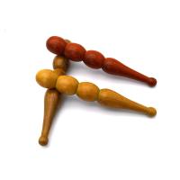 China Properties Massager Wooden Hand-Held Acupressure Massage Pen-Manual Facial Reflexology Tool for Deep Tissue Relaxation for sale