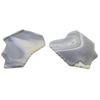 China Custom Guasha Board Massage Tools Healing Stone Scraper Board Facial Massager for Facial Rejuvenation Grey Agate Gua Sha for sale