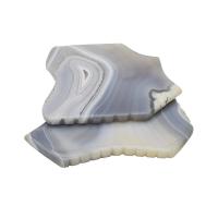 China Custom Guasha Board Massage Tools Healing Stone Scraper Board Facial Massager for Facial Rejuvenation Grey Agate Gua Sha for sale