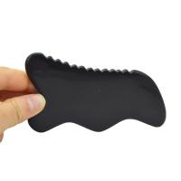 China 2024 Hand-Held Gua Sha Massage Tool Unique 7-Edge Gua Sha Bian Stone Gua Sha Facial Tool Function Head Healthcare Massager for sale