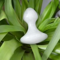 China Logo Customized White Jade Gua Sha Massage Tool for Face and Neck Pain Relief Massage Stone for sale