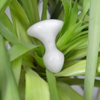China Logo Customized White Jade Gua Sha Massage Tool for Face and Neck Pain Relief Massage Stone for sale