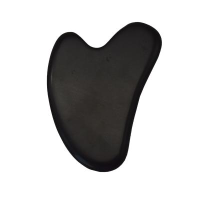 China Heart Shape Bian Stone Jade Guasha Stone Gua Sha Tools with Timing Control Function and 78*54*5mm Measurement for sale