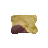 China Black 7*5.5*0.5cm Rhodonite or Mookaite Jade Gua sha board guasha Stone Scraping Guasha Massage Tools for face care for sale