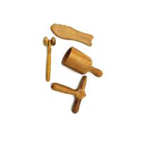 China Massage Hammer Wooden Gua Sha Scraping Massage Guasha Tools Traditional Cupping For Body And Wooden Massage Roller for sale