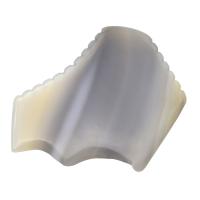 China 9.2*5.7*0.35 Agate Gua Sha Stone Tools for Face Massage Pink Black Grey White Grey Massager Face Healthcare for sale