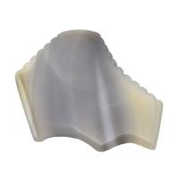 China 9.2*5.7*0.35 Agate Gua Sha Stone Tools for Face Massage Pink Black Grey White Grey Massager Face Healthcare for sale
