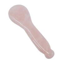 China 2024 Products Trending Rose Quartz Stick Stone Gua Sha Pen for Eye and Face Natural Jade Health Care for sale