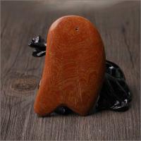 China Red Bian Stone Gua Sha Tool For Scraping Massager Body 10.5cm*6cm*0.7cm Length for sale