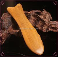 China 140*45mm Wooden Fish Shaped Gua Sha Tool Perfect for Massage and Detoxification for sale