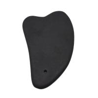 China Physiotherapy and SPA Acupuncture Massager Bian Stone Gua Sha Facial Massage Tools for The Face Eyes Neck Smooth Edges for sale