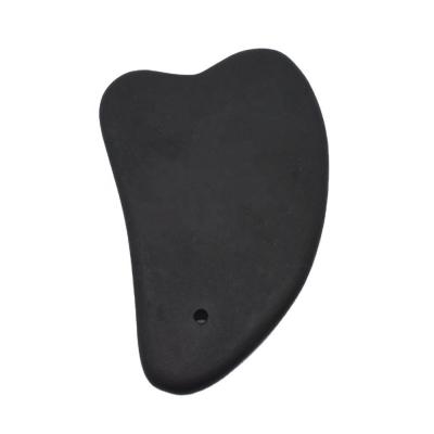 China Physiotherapy and SPA Acupuncture Massager Bian Stone Gua Sha Facial Massage Tools for The Face Eyes Neck Smooth Edges for sale