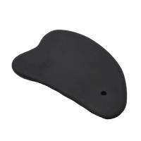 China Physiotherapy and SPA Acupuncture Massager Bian Stone Gua Sha Facial Massage Tools for The Face Eyes Neck Smooth Edges for sale