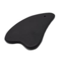 China Physiotherapy and SPA Acupuncture Massager Bian Stone Gua Sha Facial Massage Tools for The Face Eyes Neck Smooth Edges for sale