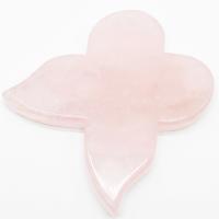 China The Better Natural Rose Quartz Guasha Tools for Massager Butterfly Guasha Body Massager OEM ODM for sale
