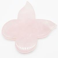 China The Better Natural Rose Quartz Guasha Tools for Massager Butterfly Guasha Body Massager OEM ODM for sale