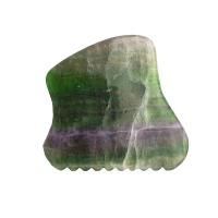 China Natural Bian Stone Facial Guasha Scraping Tool Mode No abk-204 Private Label Gua Sha Jade Therapy Face Massage Tools for sale