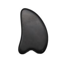 China Facial Massager Beauty Tools Black Bian Stone Gua Sha Board for Natural Beauty Equipment for sale