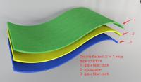 China Custom sizes Phlogopite Mica Tape For Cables , 2 In 1 mica Insulation Tape for sale