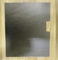 China 2D Rigid Phlogopite Mica Sheet , Golden Color Mica Board Sheet Partially Glued for sale