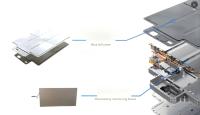 China Insulation Material Mica Cell Cover / Mica Plate Used As Battery Monitoring Board for sale