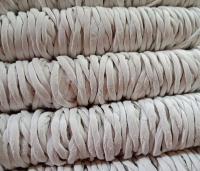 China Flame Retardant Rock Wool Rope / Inorganic Paper Rope For Cables And Wires for sale