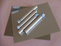 China Thermal Insulating Phlogopite And Muscovite Mica Tubes For Electric Components for sale