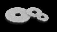 China 1.5-2.0g/Cm3 Density Mica Washer For Thermal Insulation Thickness 0.1mm-100mm Up To 10kv Voltage Resistance for sale