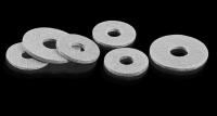 China 1.5-2.0g/Cm3 Density Mica Washer For Thermal Insulation Thickness 0.1mm-100mm Up To 10kv Voltage Resistance for sale