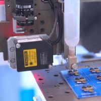 China Micro Desktop Glue Dispensing Machine — Visual Automated Dispensing System for sale