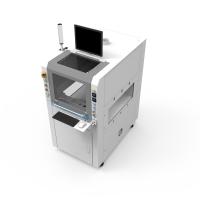 China Cabinet Visual Inline Adhesive Dispensing Machine — Side‑Pushing Accuracy 0.02mm & Automatic Width Adjustment for sale