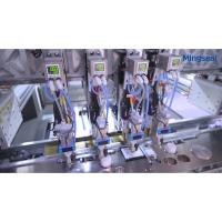China Dual‑Drive Automatic Glue Dispensing Machine — Four‑Valve Inline Automated Epoxy Dispenser for sale