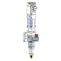 China Single Component Auger Valve for Volumetric Metering 0.35–7 mL/min Pulse-Free Continuous Output for sale