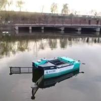 China 115KG Unmanned River Cleaning Boat With Flexible Extension Arm for sale